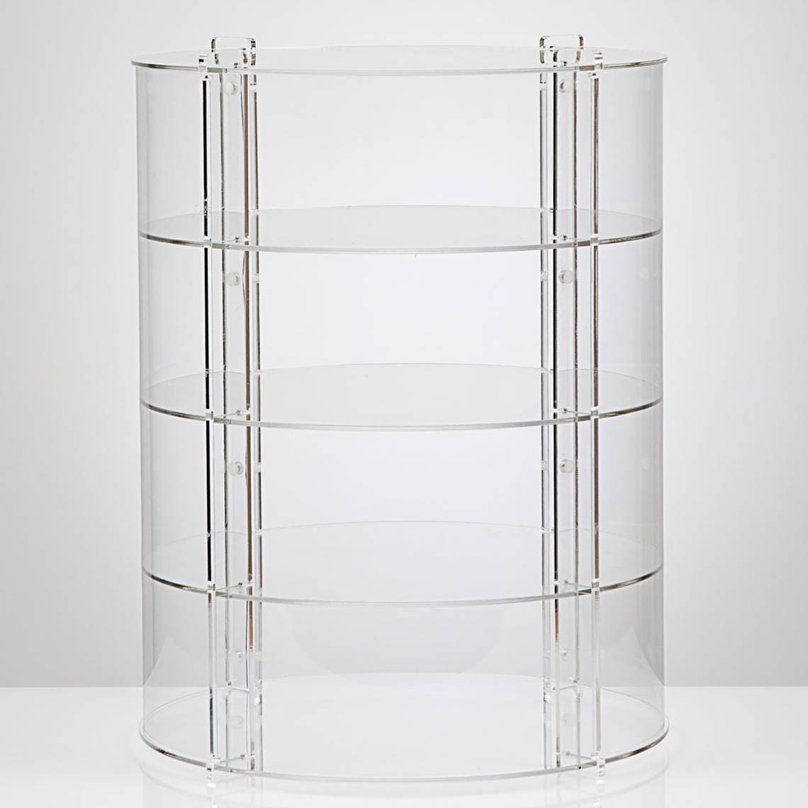 Round Display Cabinet Acrylic Display Case Made in the UK - Etsy UK