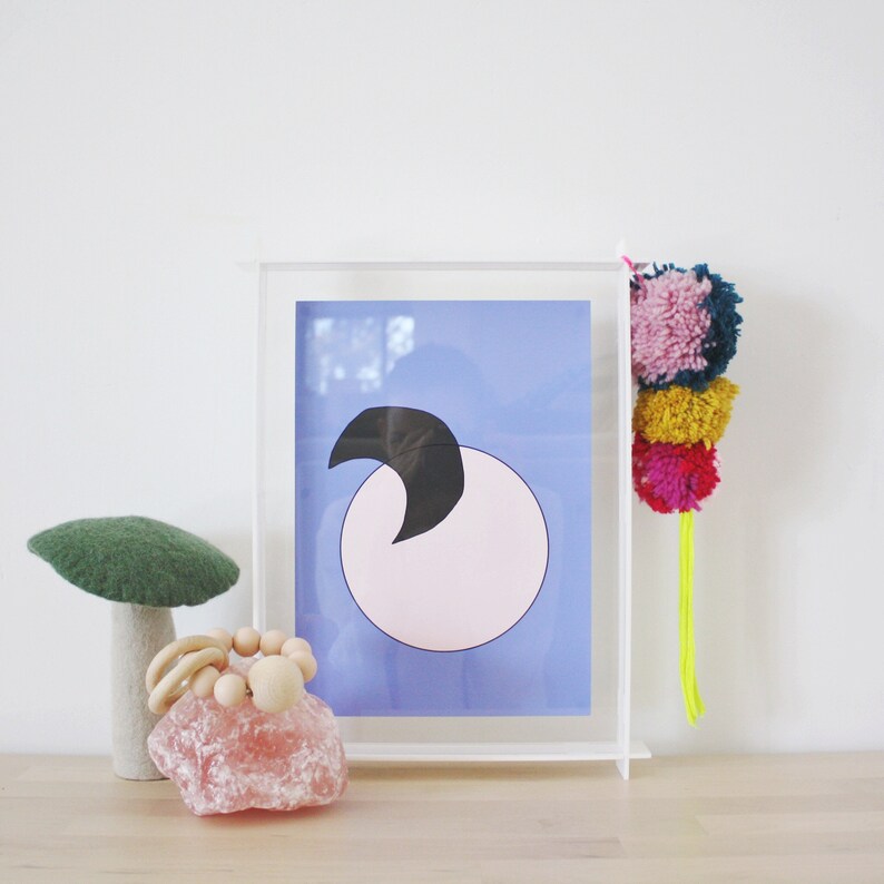 Acrylic box frame A4 frame perspex frame floating frame | Etsy