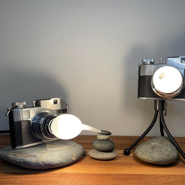 Film Camera Desk Lamp - Etsy UK