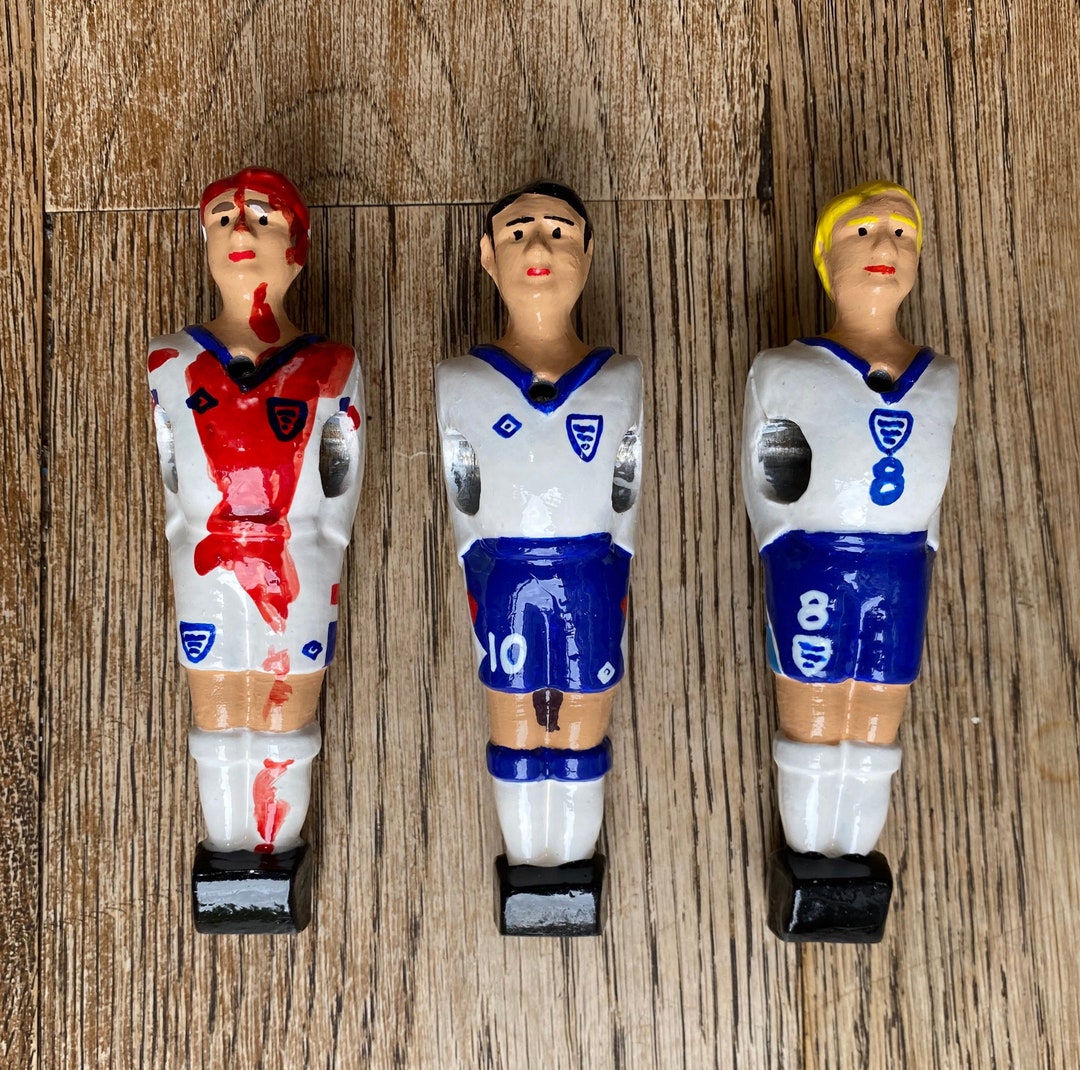Table Football Player Coat Hooks - Three Lions Special - Etsy
