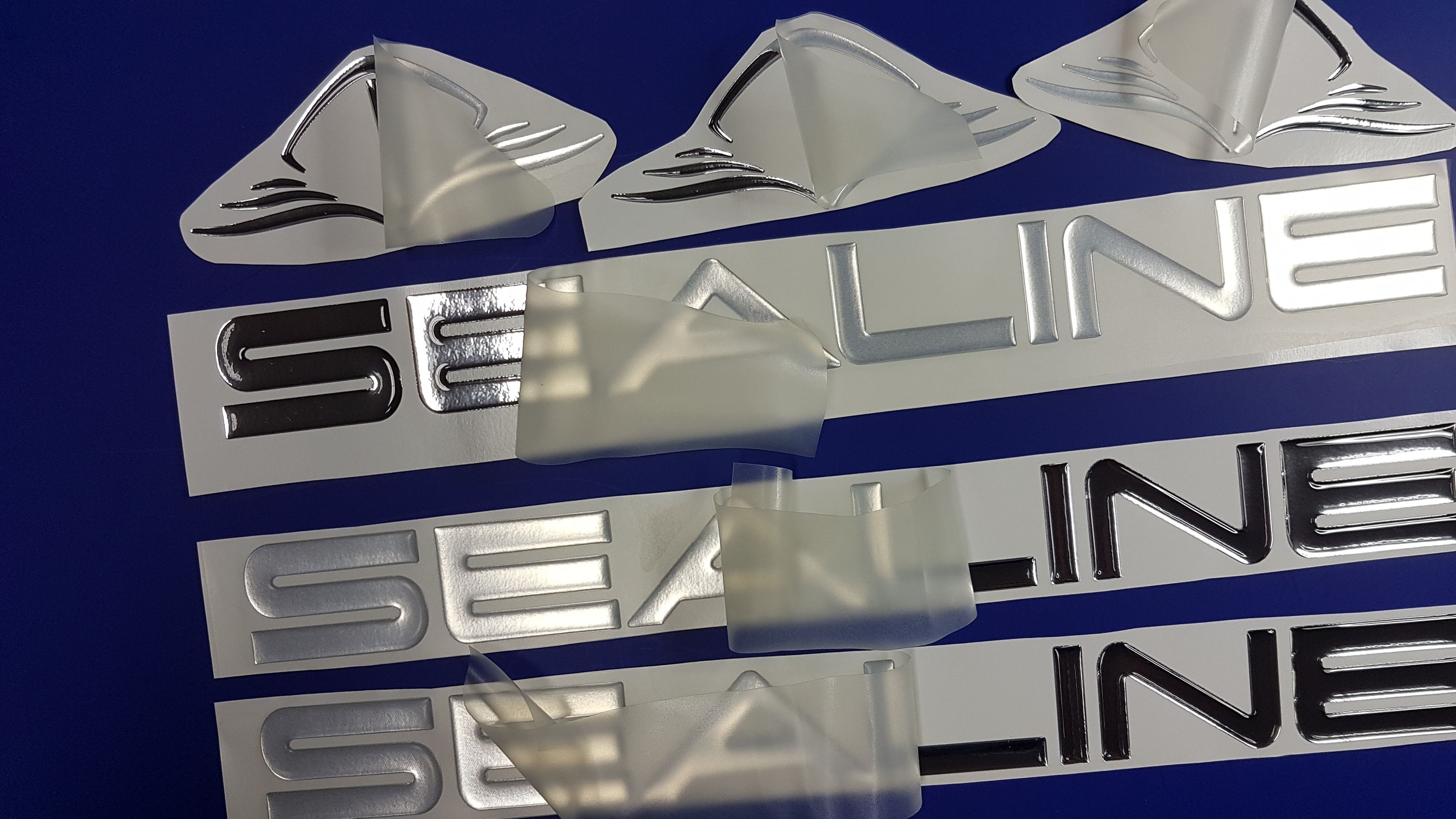 Sealine Boat Emblems 17 Chrome FREE FAST Delivery DHL - Etsy