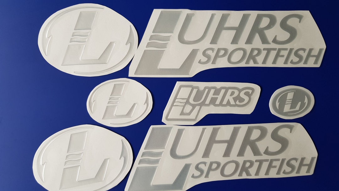 Luhrs Boat Emblems 16" + FREE FAST Delivery DHL Express - Stickers Set ...