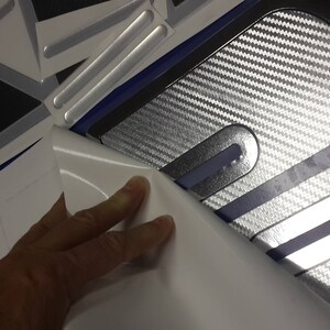 Axis Boat Emblems 40 Carbon FREE FAST Delivery DHL Express Stickers Set ...