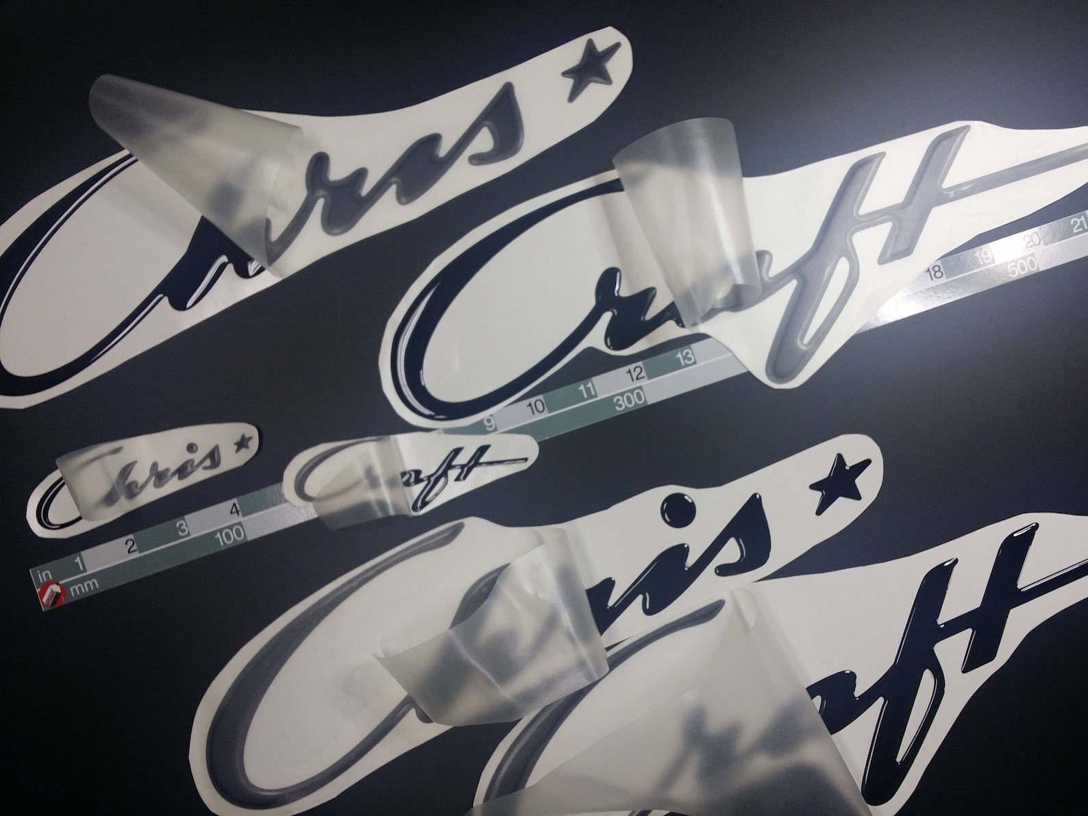 Chris Craft Boat Emblems 24 Black FREE FAST Delivery | Etsy