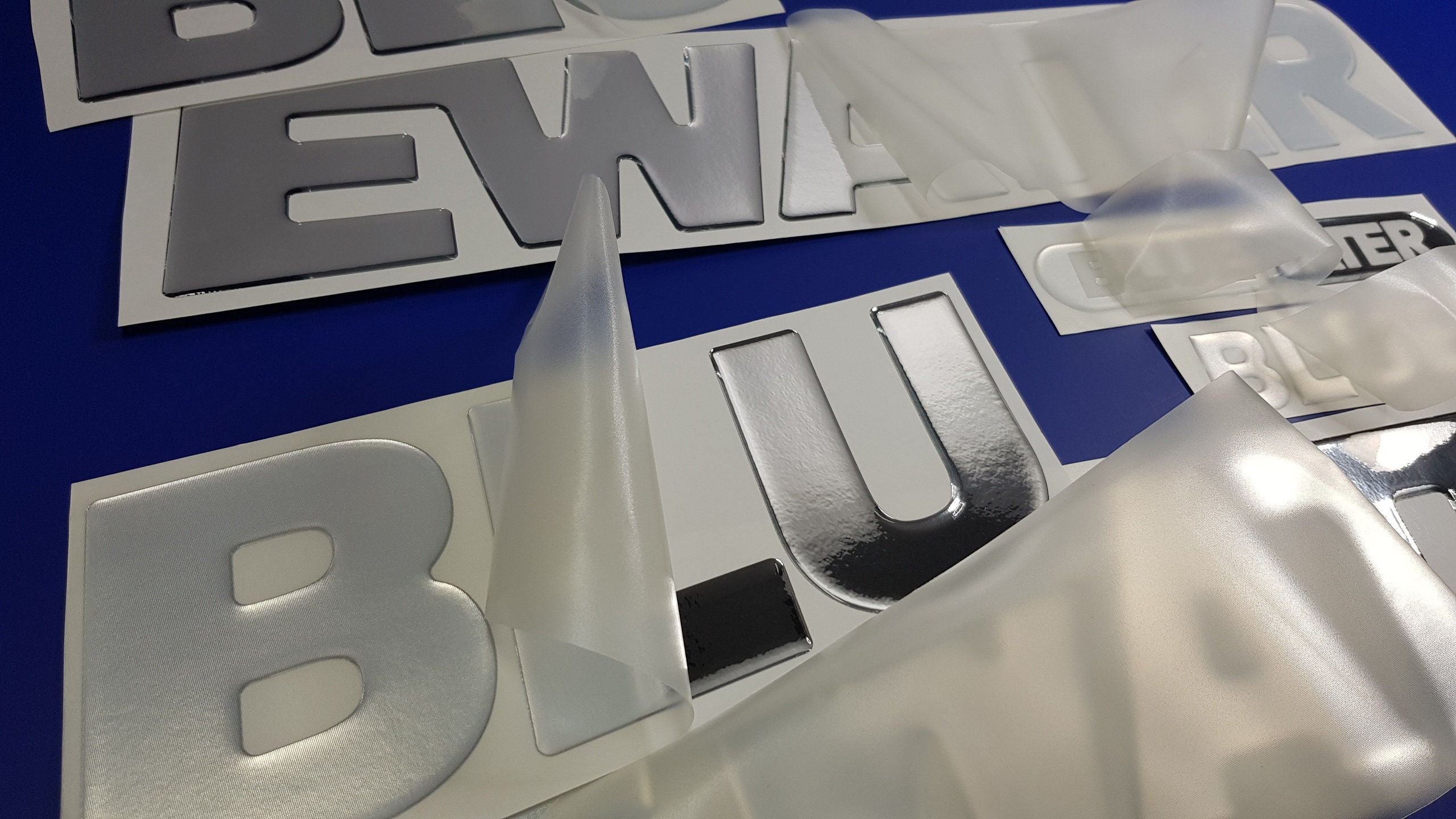 Bluewater Boats Emblem 33 Chrome FREE FAST Delivery | Etsy