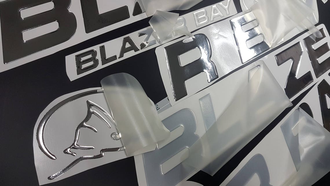 Blazer Bay Boat Emblems 43 FREE FAST Delivery DHL - Etsy