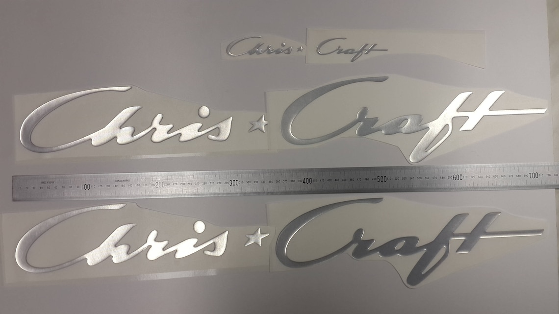Chris Craft Boat Emblems 28 Chrome FREE FAST Delivery - Etsy