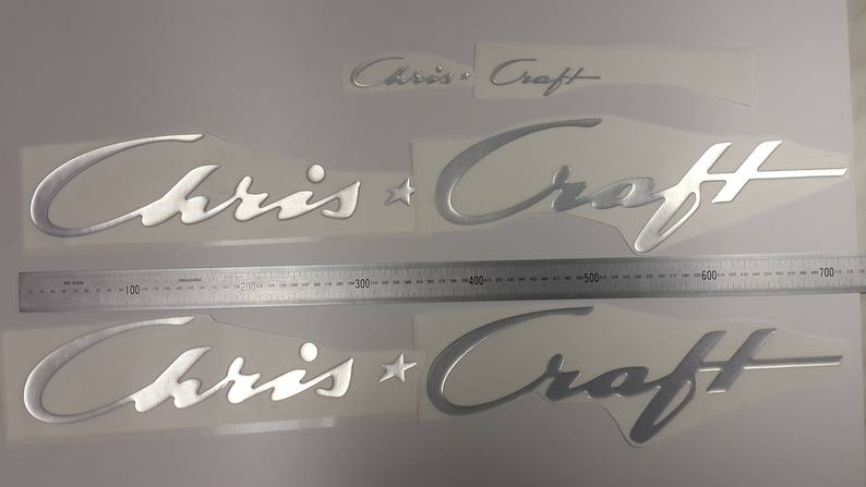 Chris Craft Boat Emblems 28 Chrome FREE FAST Delivery - Etsy