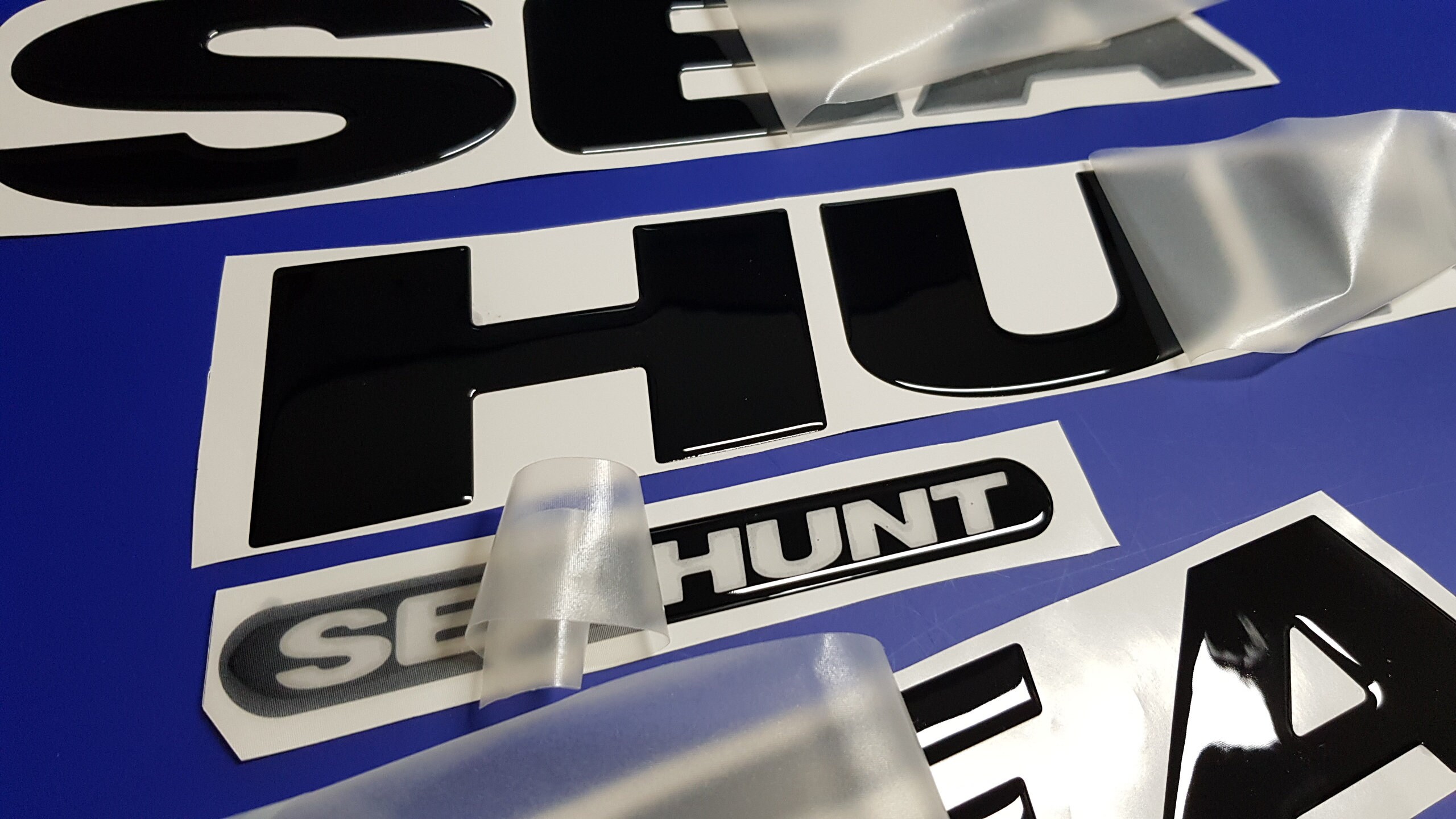 Sea Hunt Boat Emblems 38 Black FREE FAST Delivery DHL - Etsy