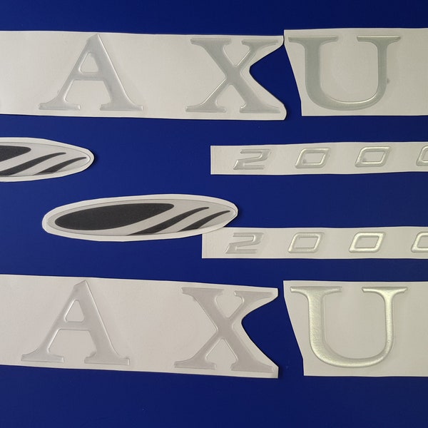 Chrome Boat Letters - Etsy