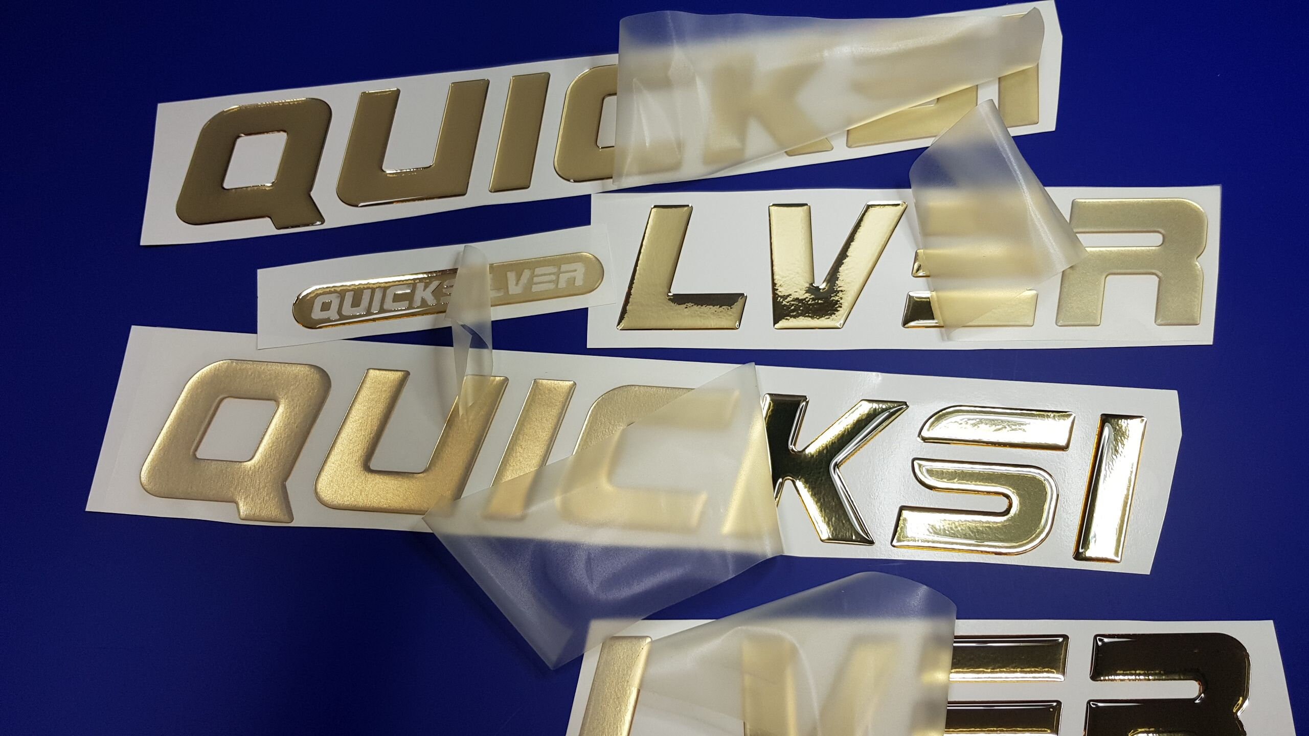 Quicksilver Boat Emblems 29 Gold FREE FAST Delivery - Etsy
