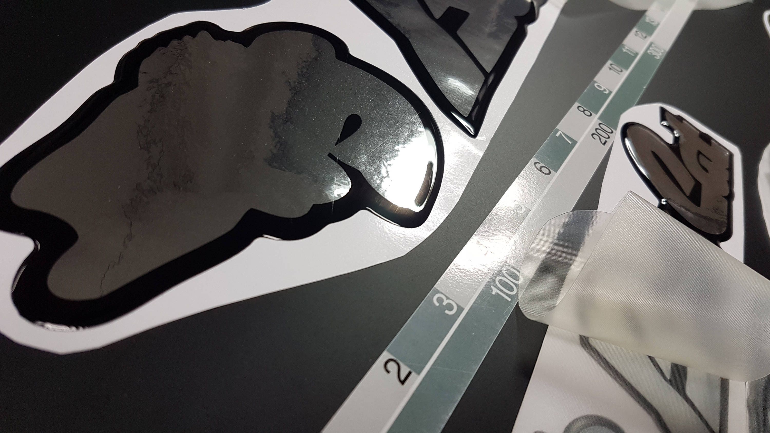 Bass Cat Boats Emblems 20 Blackchrom FREE FAST - Etsy