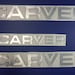 Carver Boat Emblem 22 Chrome FREE FAST Delivery DHL Express Resistant ...