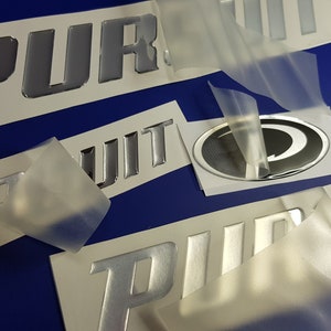 Pursuit Boat Emblems 13" Chrome + FREE FAST Delivery DHL Express ...