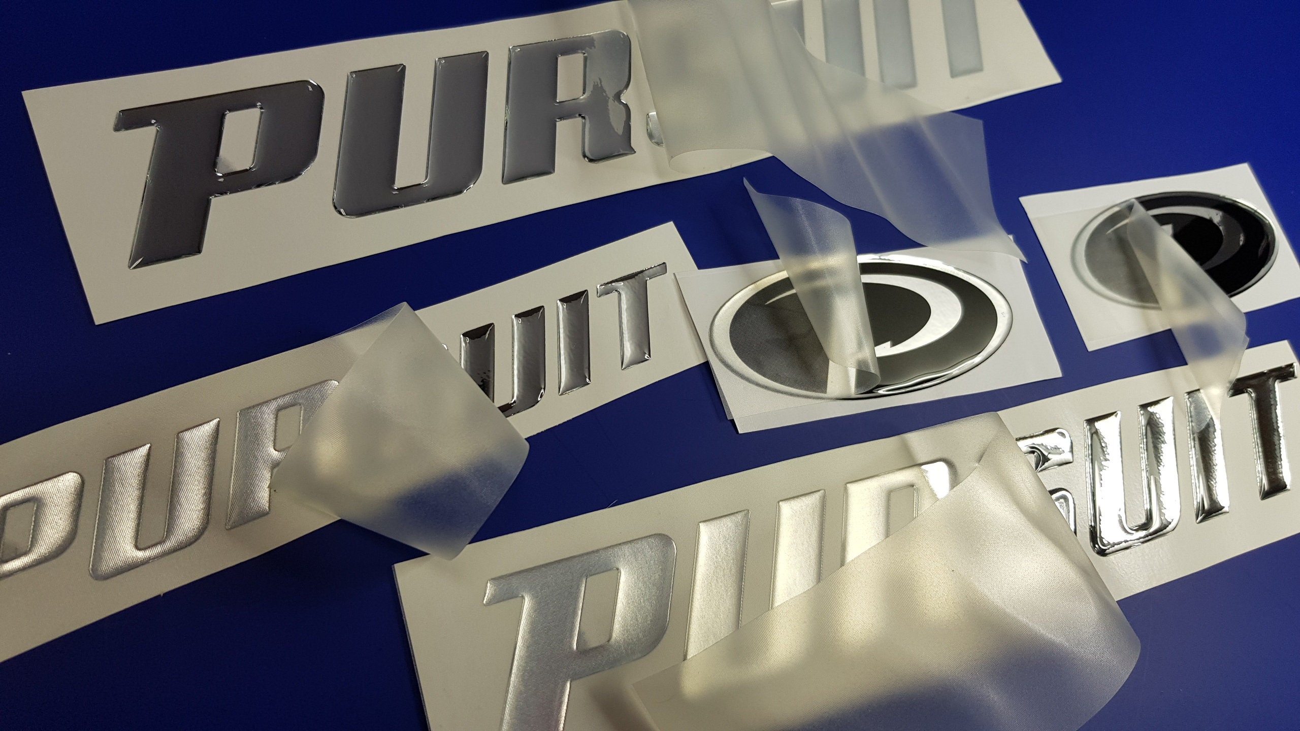 Pursuit boat Emblems 13 chrome FREE FAST delivery DHL | Etsy