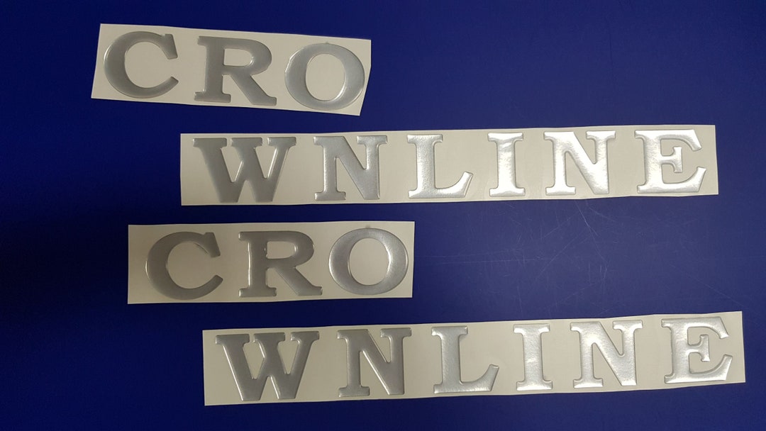 Crownline Boat Emblems 25" Chrome + FREE FAST Delivery DHL Express ...