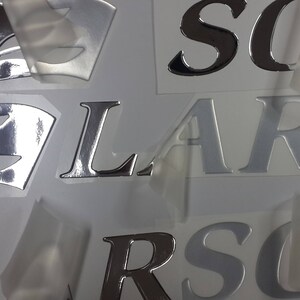 Larson Boat Emblems 26" Chrome + FREE FAST Delivery DHL Express ...