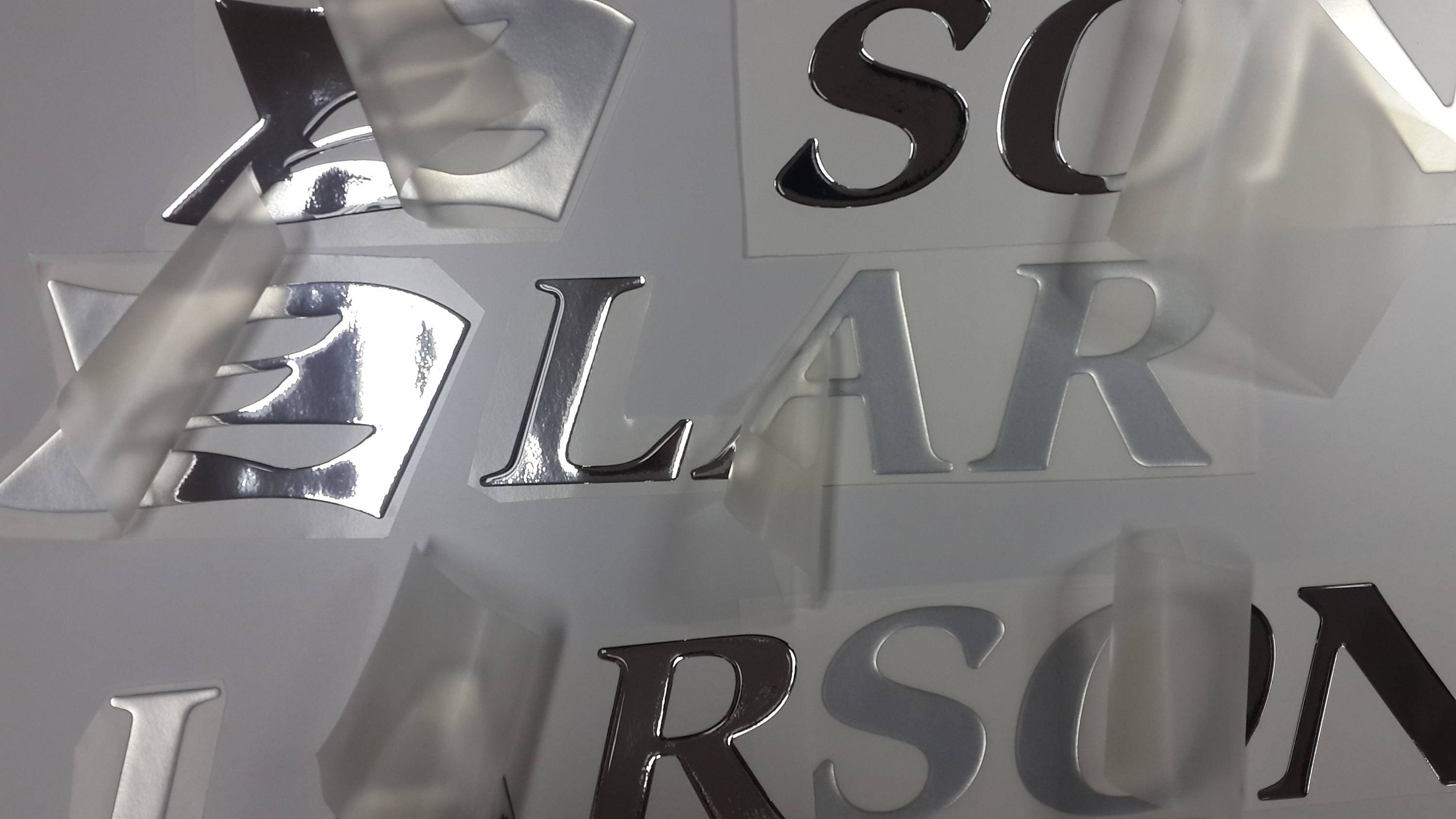 Larson Boat Emblems 26 Chrome FREE FAST Delivery DHL | Etsy