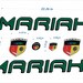 Mariah Boats Emblems 22 Green FREE FAST Delivery DHL Express Stickers ...