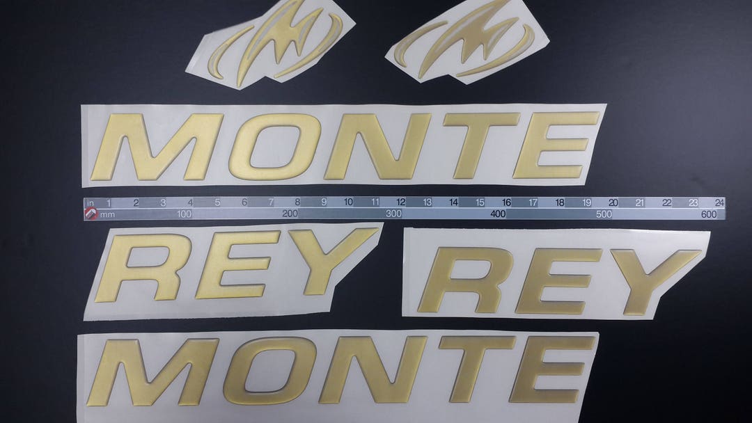 Monterey Boat Emblems 31" Old Gold + FREE FAST Delivery DHL Express ...