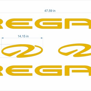 Regal Boat Emblems 48 Chrome FREE FAST Delivery DHL Express Stickers ...