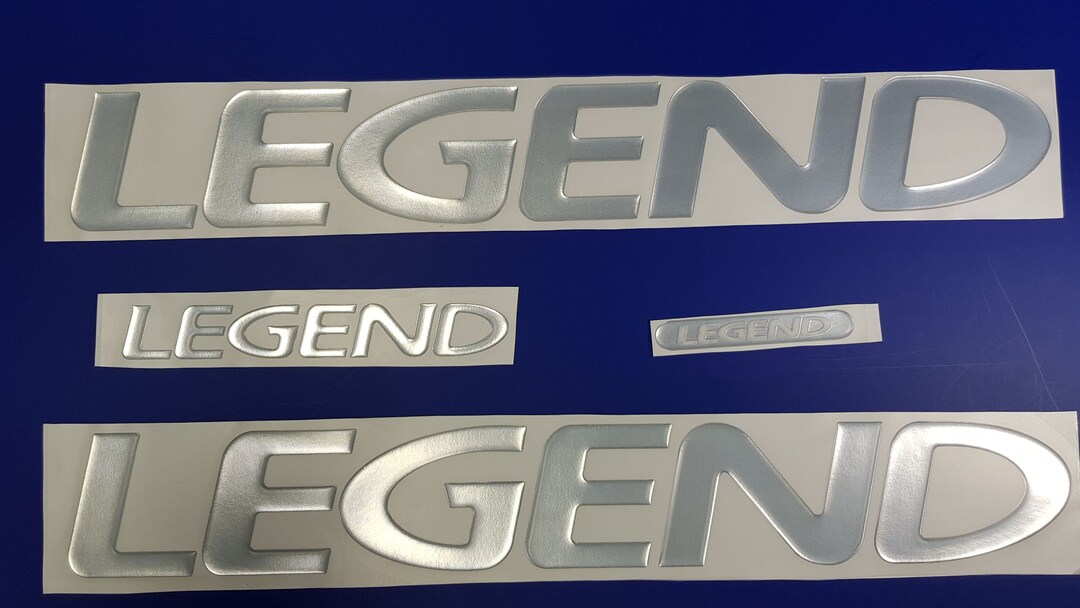Legend Boat Emblem 22" + FREE FAST Delivery DHL Express - Stickers Set ...
