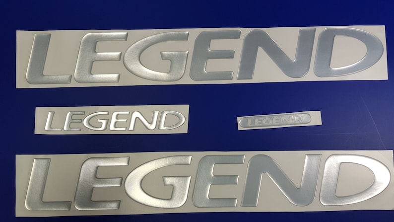 Legend Boat Emblem 22" + FREE FAST Delivery DHL Express - Stickers Set ...
