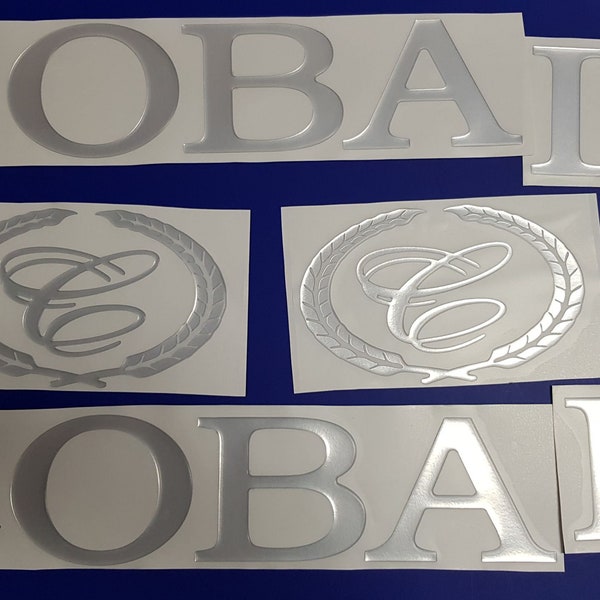 Chrome Boat Letters - Etsy