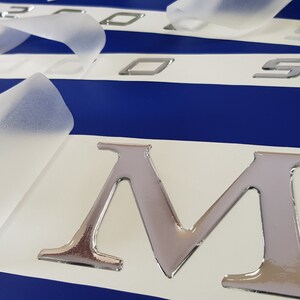 Maxum Boat Emblems 29" Chrome + FREE FAST Delivery DHL Express - Raised ...
