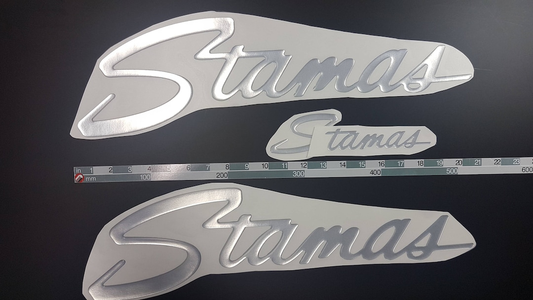 Stamas Boat Emblems 20" + FREE FAST Delivery DHL Express - Stickers Set ...