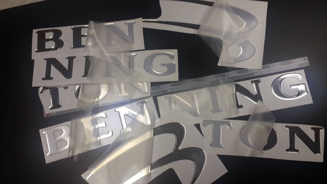 Bennington Boats Emblems 33 chrome FREE FAST delivery | Etsy