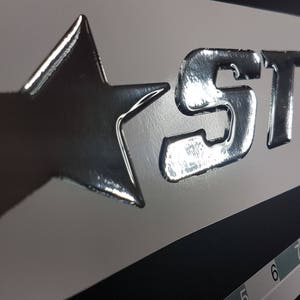 Stratos Boat Emblem 22" Chrome + FREE FAST Delivery DHL Express - Etsy