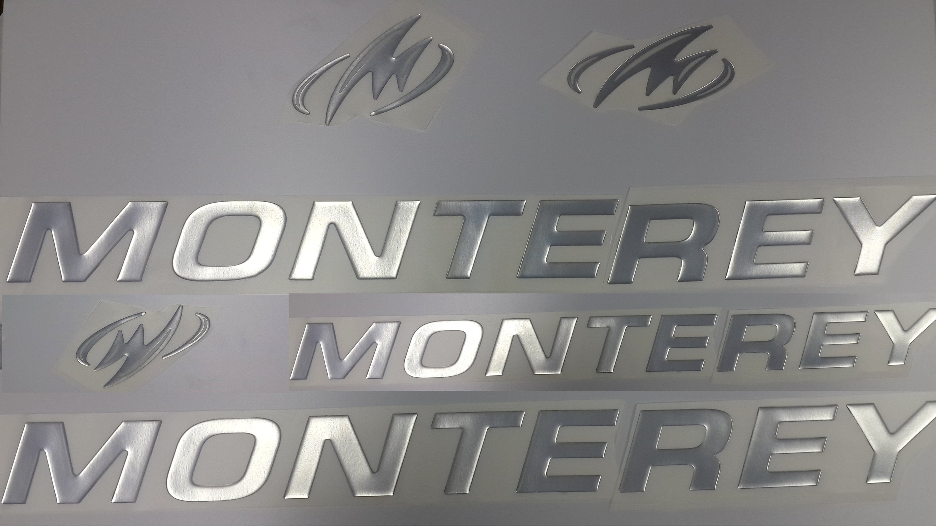 Monterey Boat Emblems 20 Chrome FREE FAST Delivery DHL | Etsy