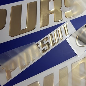 Pursuit Boat Emblems 20" Gold + FREE FAST Delivery DHL Express ...