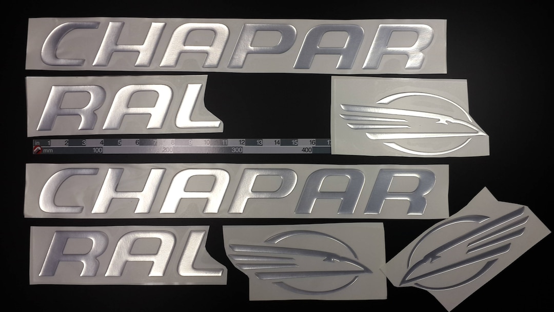Chaparral Boat Emblems 32" Chrome + FREE FAST Delivery DHL Express ...