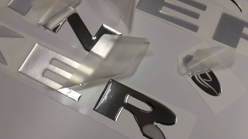 Rinker Boat Emblems 27" Chrome + FREE FAST Delivery DHL Express ...