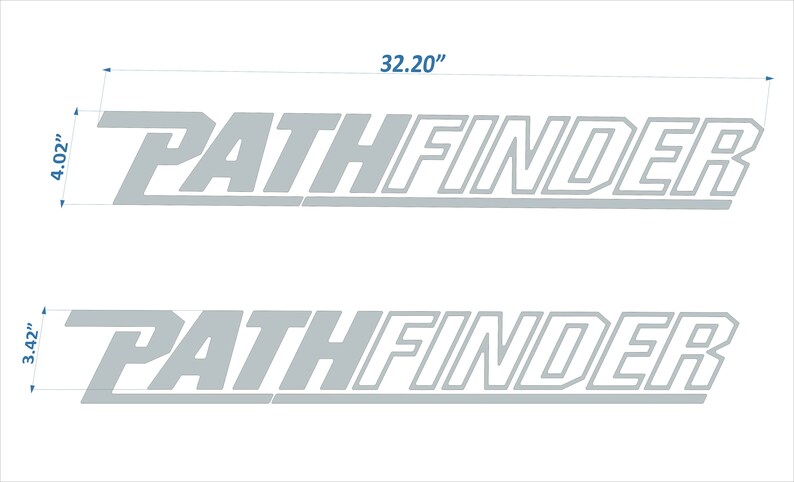 Pathfinder Boat Emblems 32 Chrome FREE FAST Delivery - Etsy