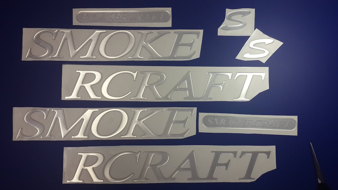 Smokercraft Boat Emblems 41" + FREE FAST Delivery DHL Express ...