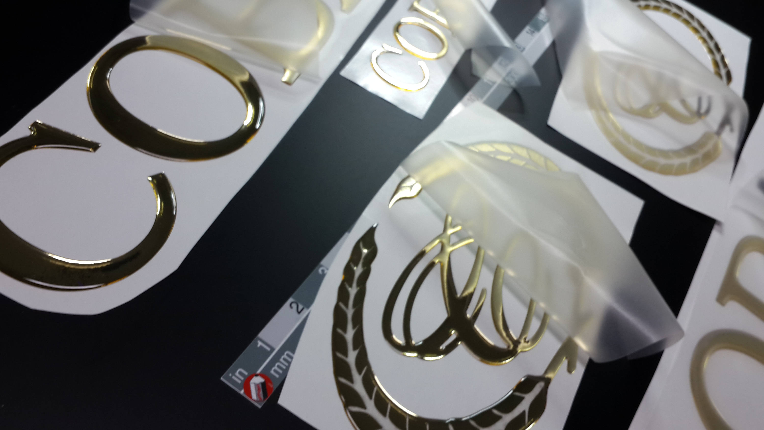 Cobalt Boat Emblems 20" Gold + FREE FAST Delivery DHL Express ...