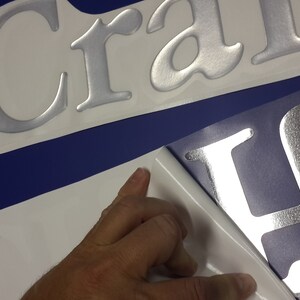 Seacraft Boat Emblems 14" Chrome + FREE FAST Delivery DHL Express ...
