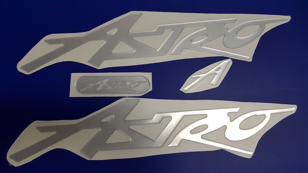 Astro Boat Emblem 23" Chrome + FREE FAST Delivery DHL Express - Raised ...