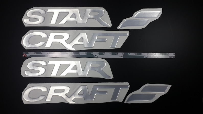 Starcraft Boat Emblems 35" + FREE FAST Delivery DHL Express - Stickers ...