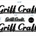 Griff Craft Boat Emblem 13 Chrome Black FREE FAST Delivery DHL Express ...