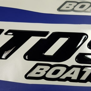 Stratos Boat Emblem 22" Black + FREE FAST Delivery DHL Express - Etsy