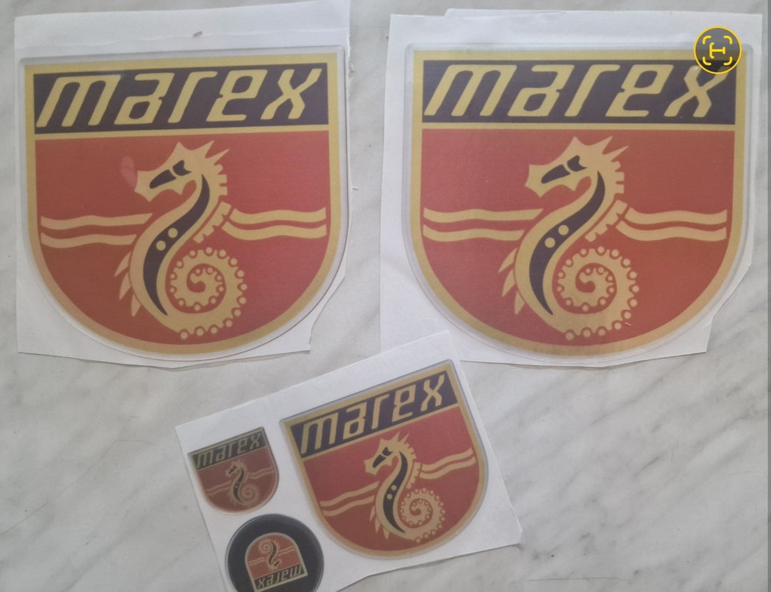 Marex Boat Emblems 5,5x5,9" + FREE FAST Delivery DHL Express - Stickers ...