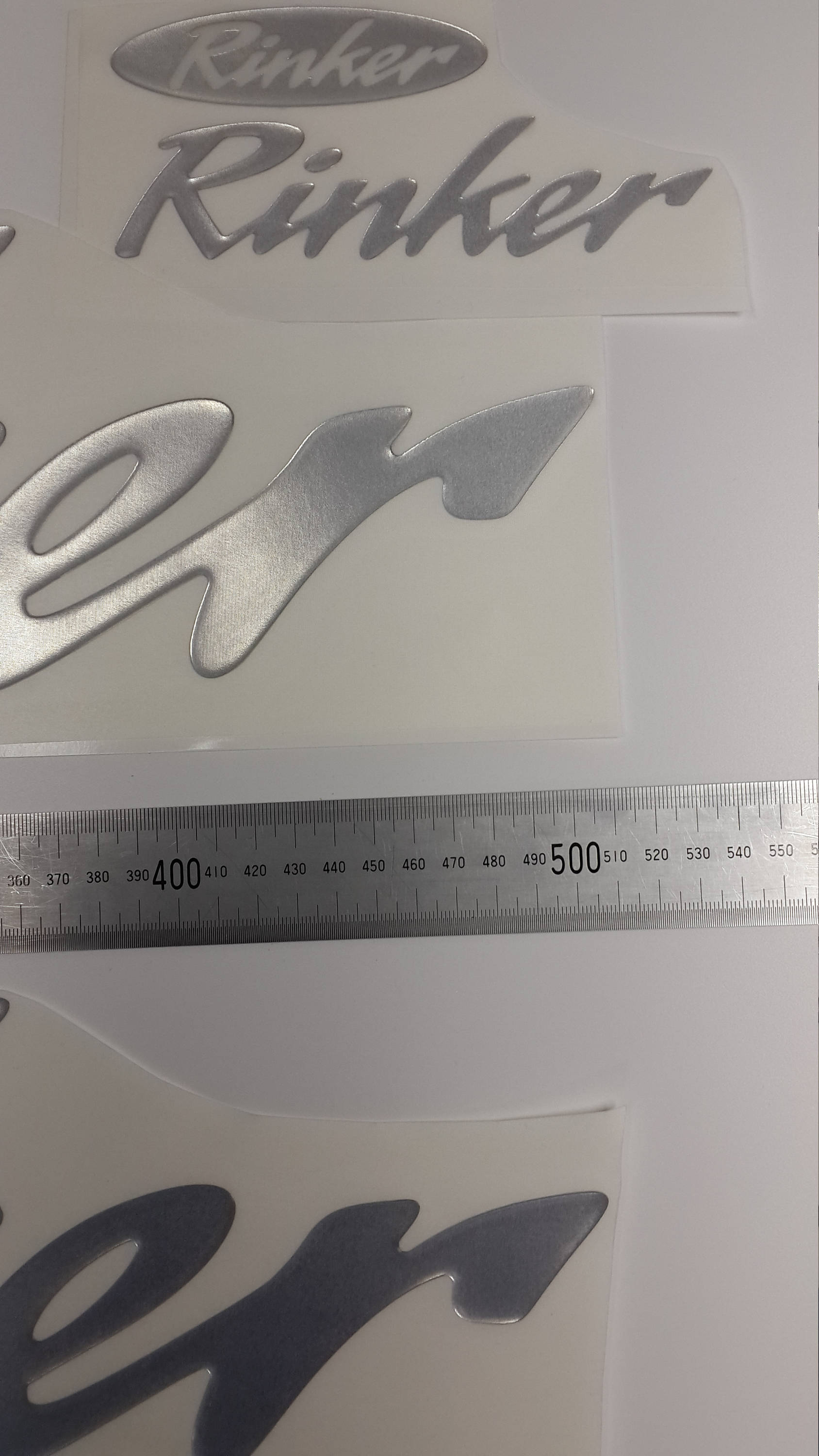 Rinker Boat Emblems 20 Chrome FREE FAST Delivery DHL - Etsy