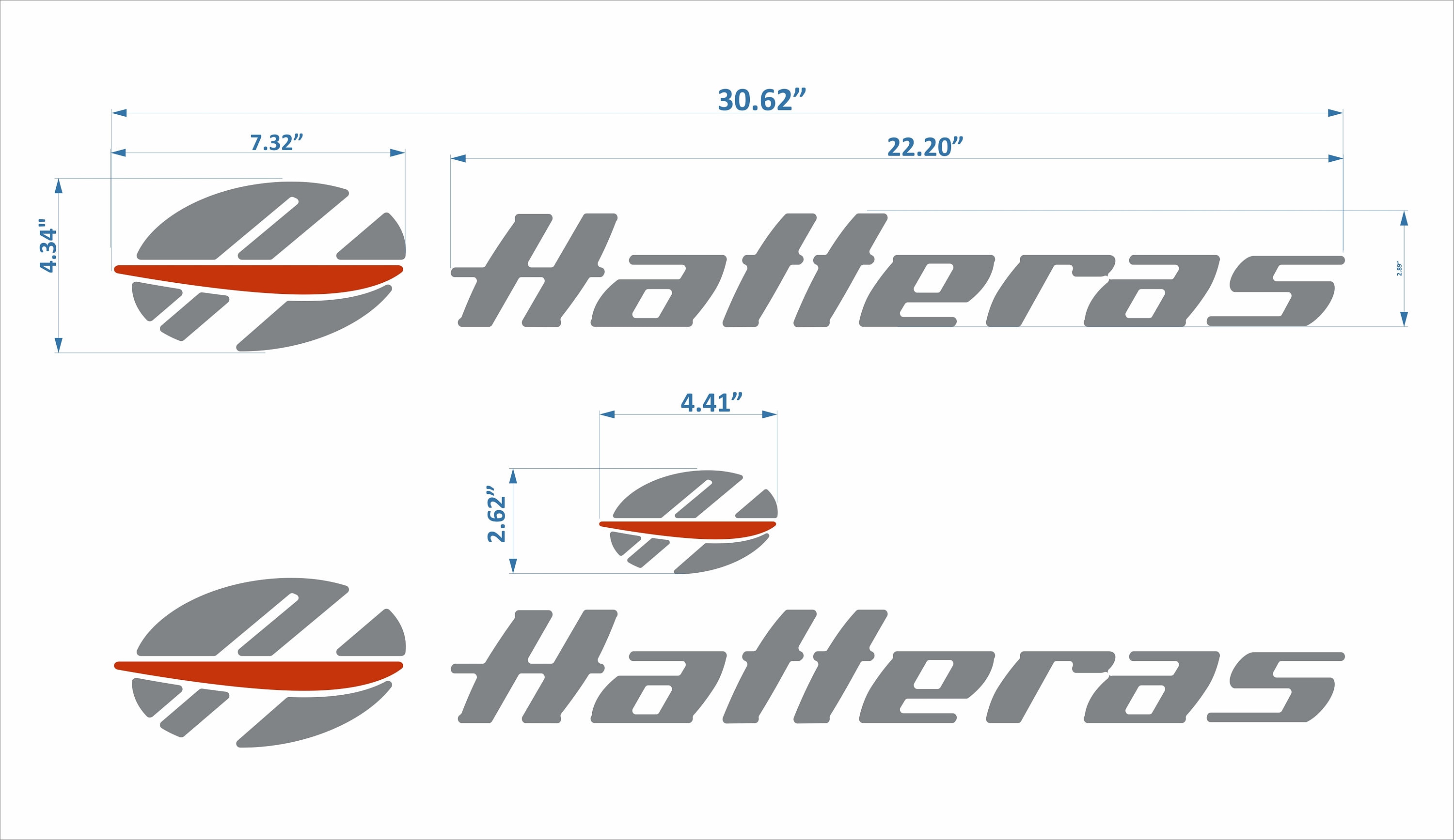 Hatteras Boats Emblem 30 FREE FAST Delivery DHL - Etsy