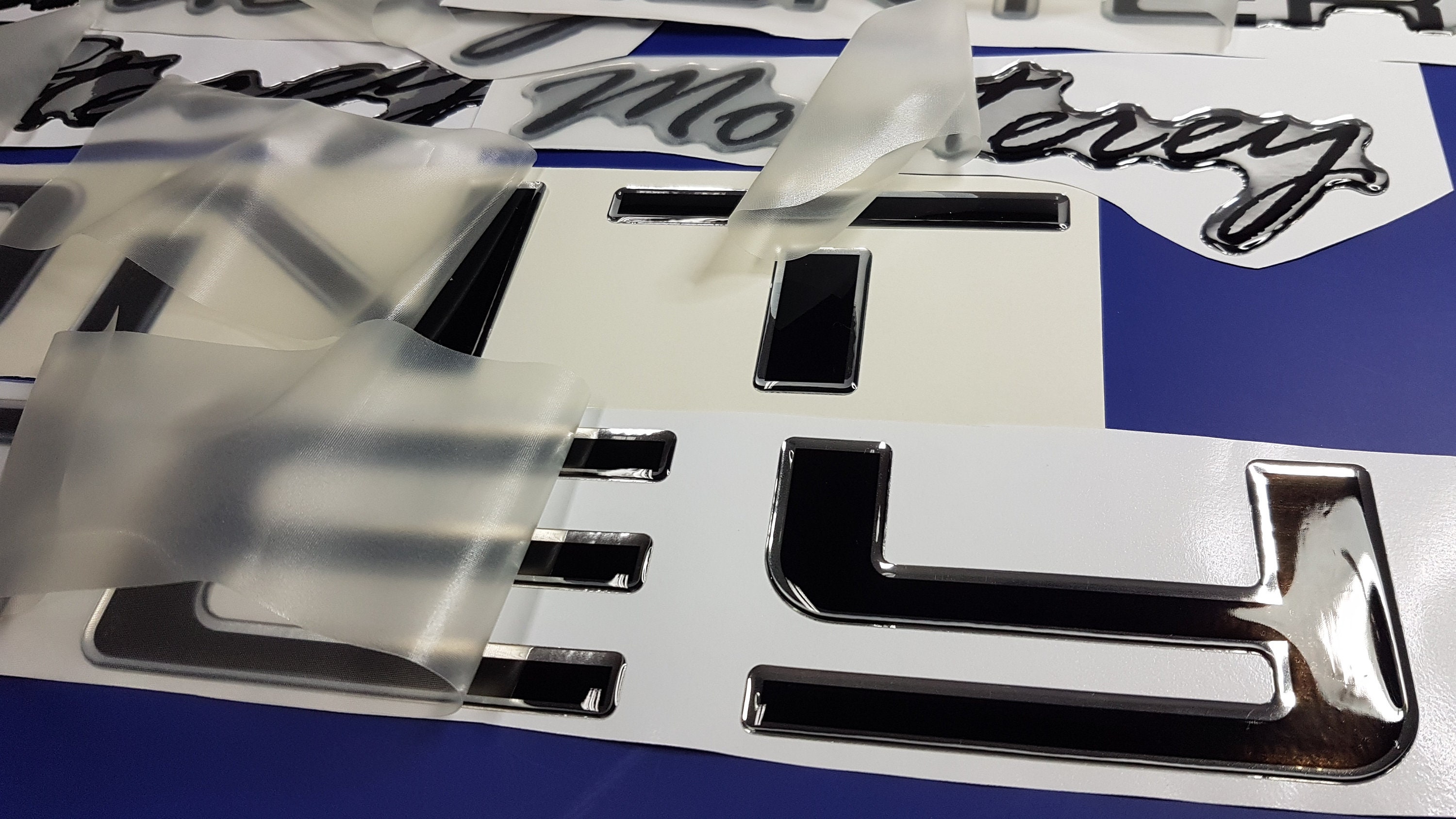 Monterey Boat Emblems 41" Chrome Black 270 + FREE FAST Delivery DHL ...