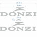 Donzi Boats Emblems 25 Black Chrome FREE FAST Delivery DHL Express ...