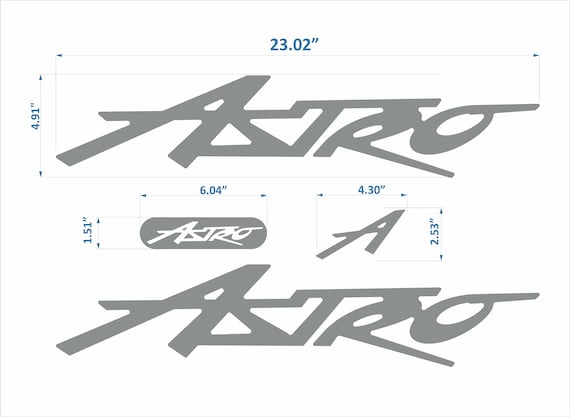 Retro Astro Decal